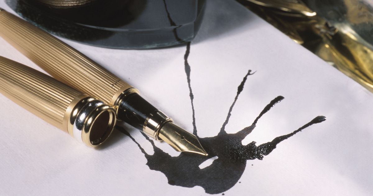 How To Fix a Fountain Pen That Is Too Wet