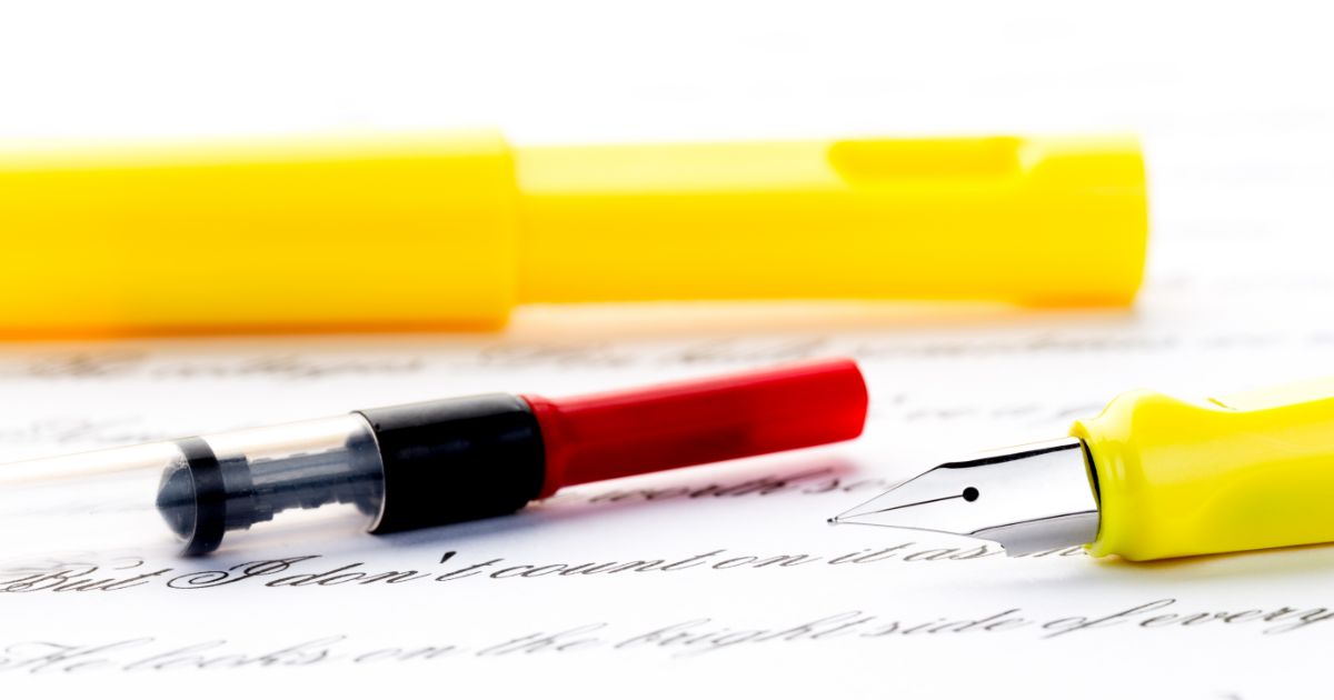 How to Fill a Fountain Pen Converter Properly