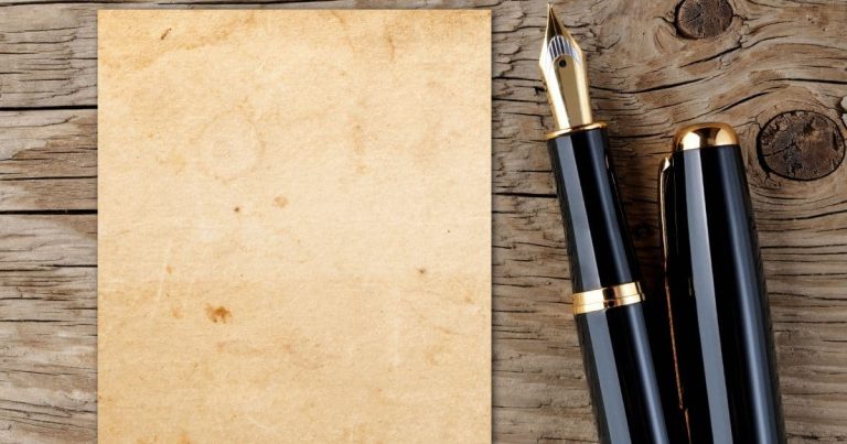 fountain pen paper